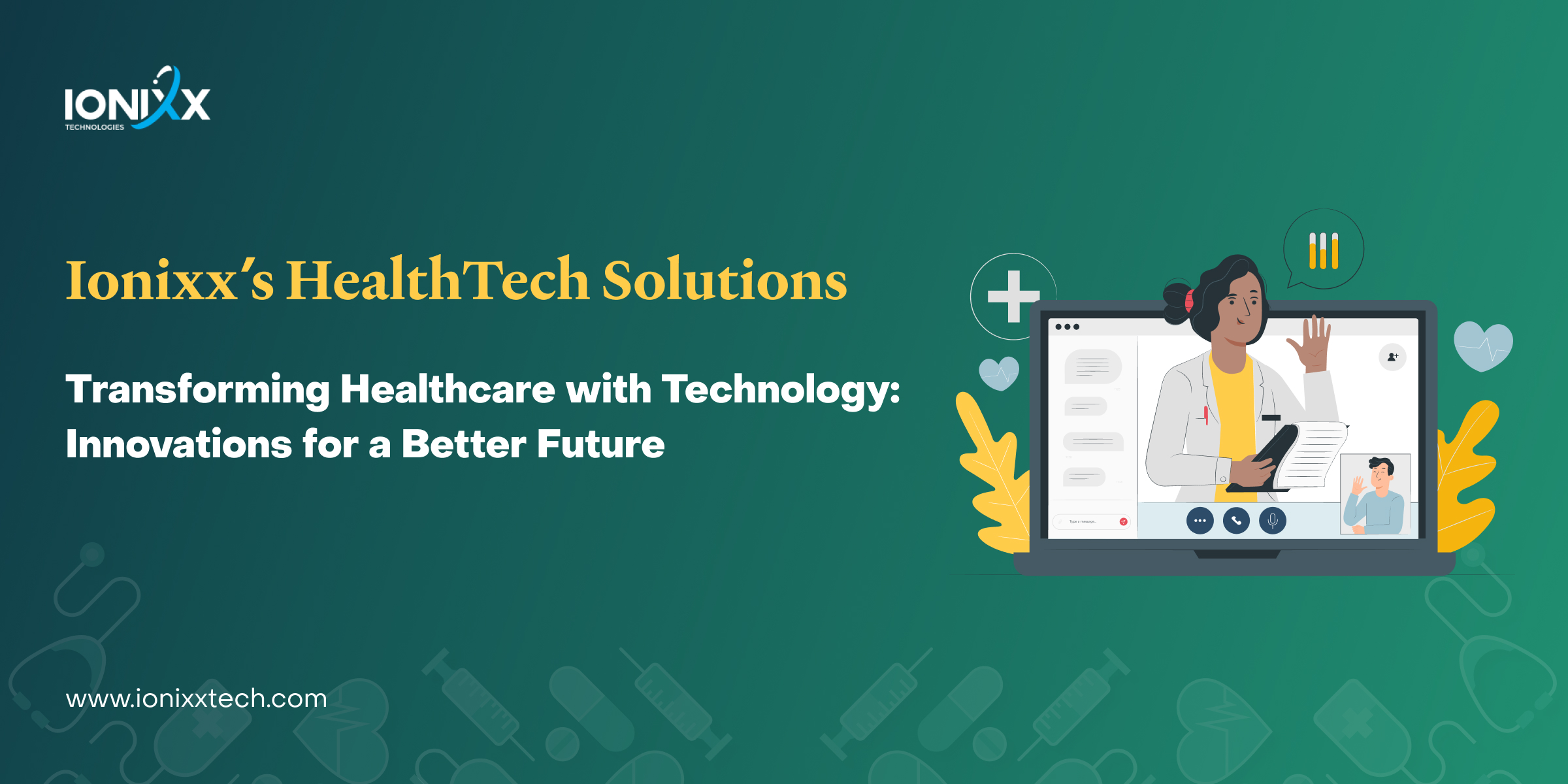 Custom Healthcare Software Development Solution Company | IonixxTech